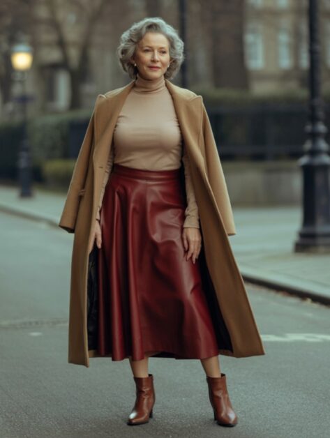 75 Flattering Winter Outfit Combinations For Senior Women