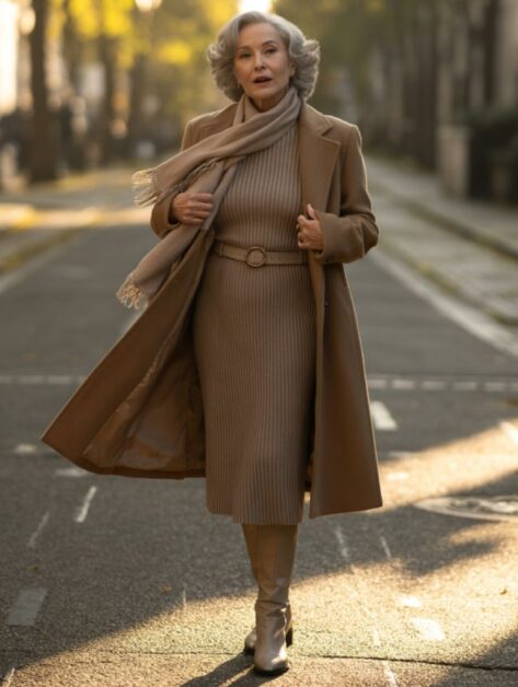 75 Flattering Winter Outfit Combinations For Senior Women