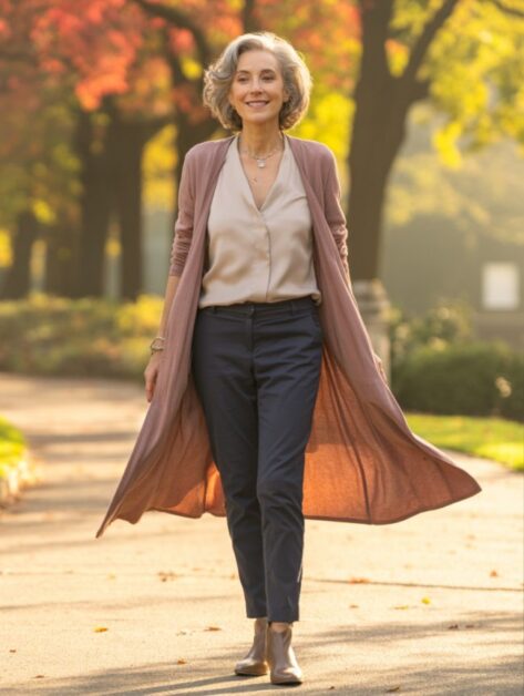 75 Flattering Winter Outfit Combinations For Senior Women