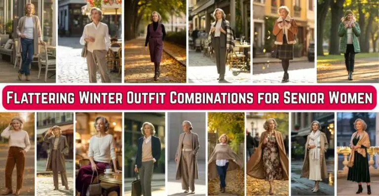 75 Flattering Winter Outfit Combinations For Senior Women